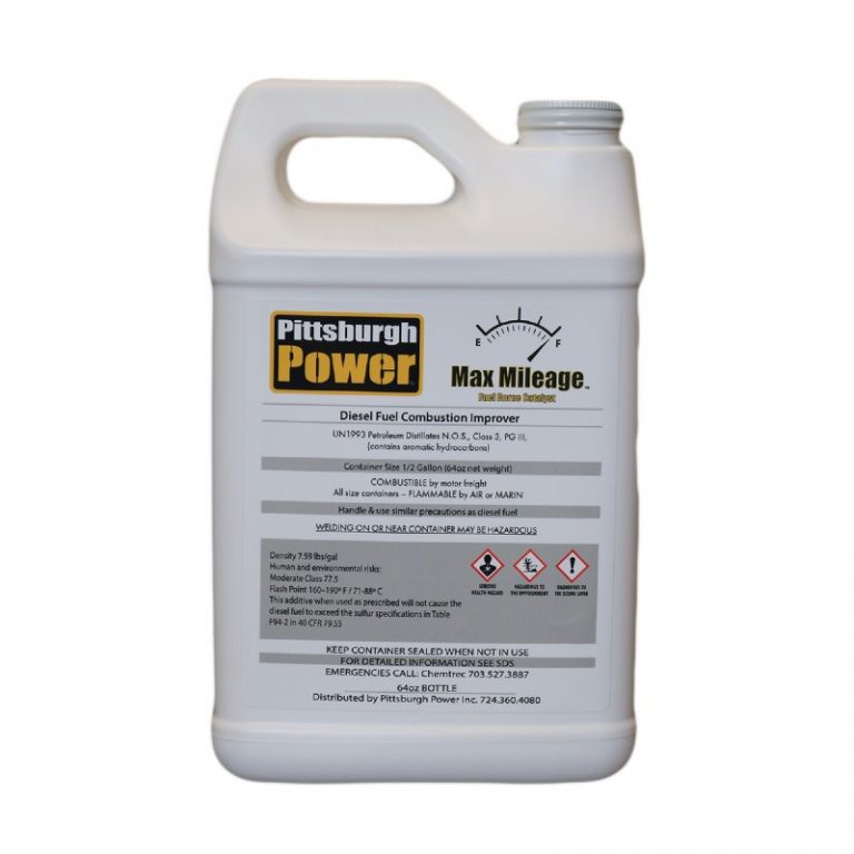 Max Mileage - Fuel Borne Catalyst - 1/2 Gallon - Pittsburgh Power Fuel ...